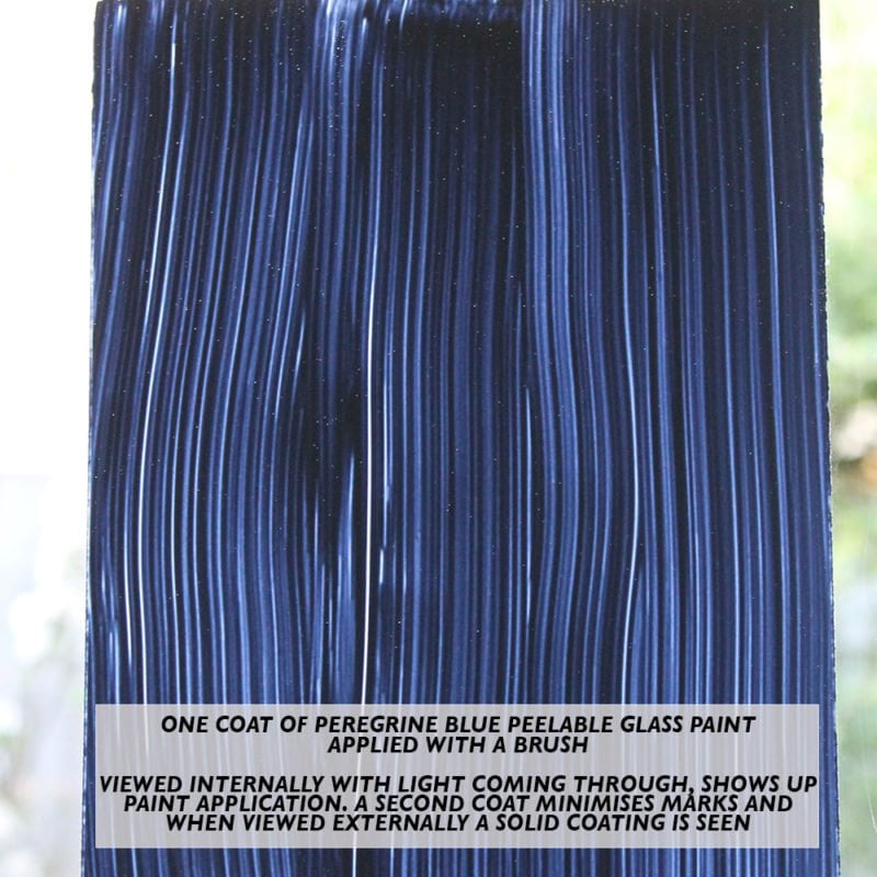 Peregrine Blue Peelable Glass Paint | Thorndown Paints