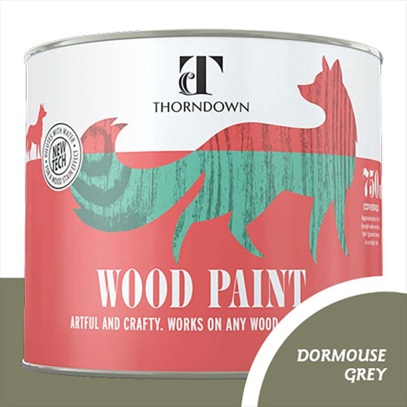 Dormouse Grey Wood Paint | Thorndown Wood & Glass Paints