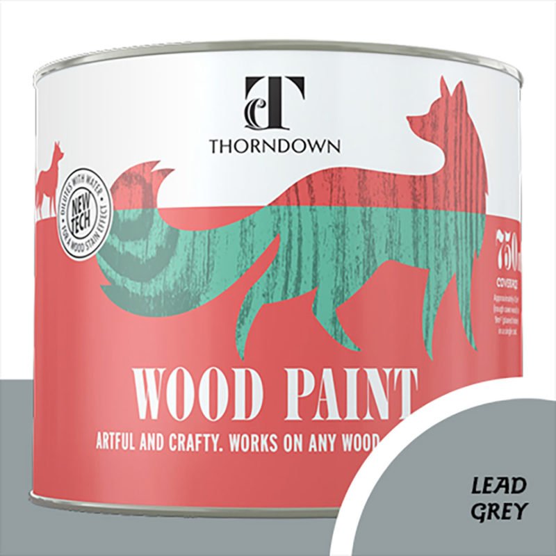 Lead Grey Wood Paint | Thorndown Wood & Glass Paints