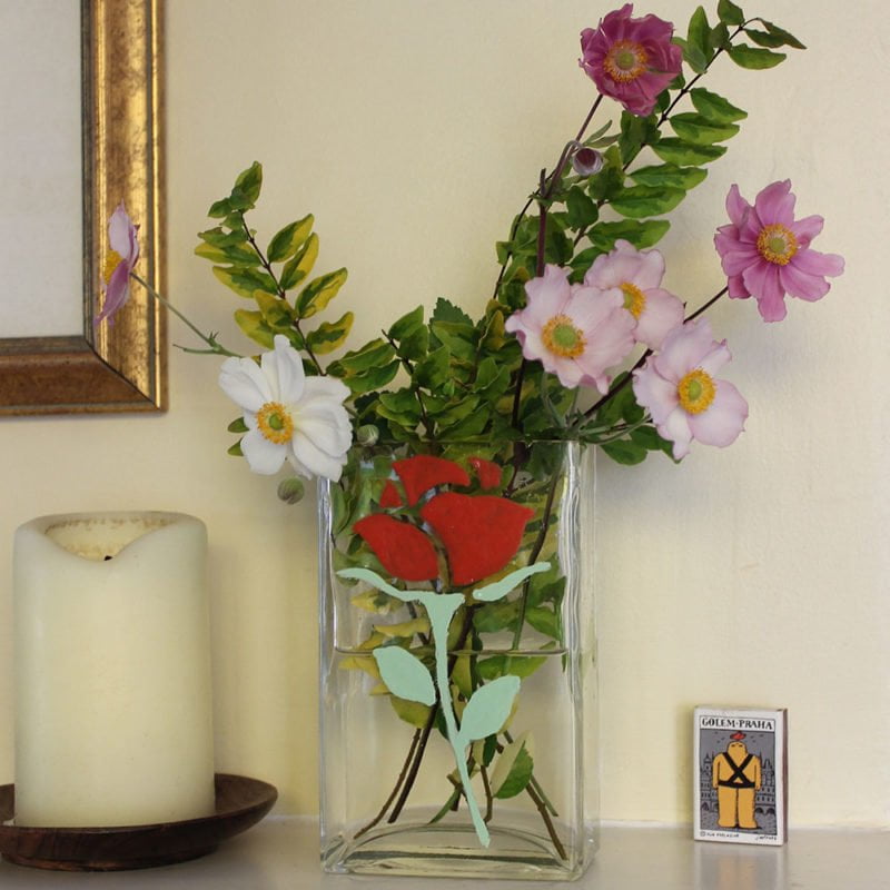 Dragon Red Peelable Glass Paint | Thorndown Wood & Glass Paints